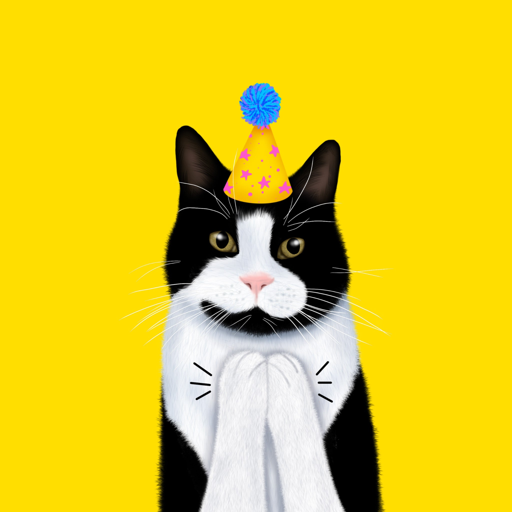 Badgerbee Design - Cat Birthday Cards